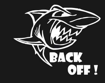 Back off Decal - Etsy
