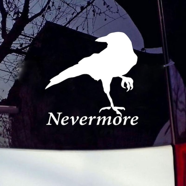 Raven Decal - Etsy