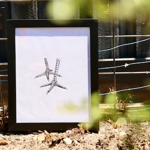 DIGITAL FILE Chicken Feet Drawing Printable Art - Etsy