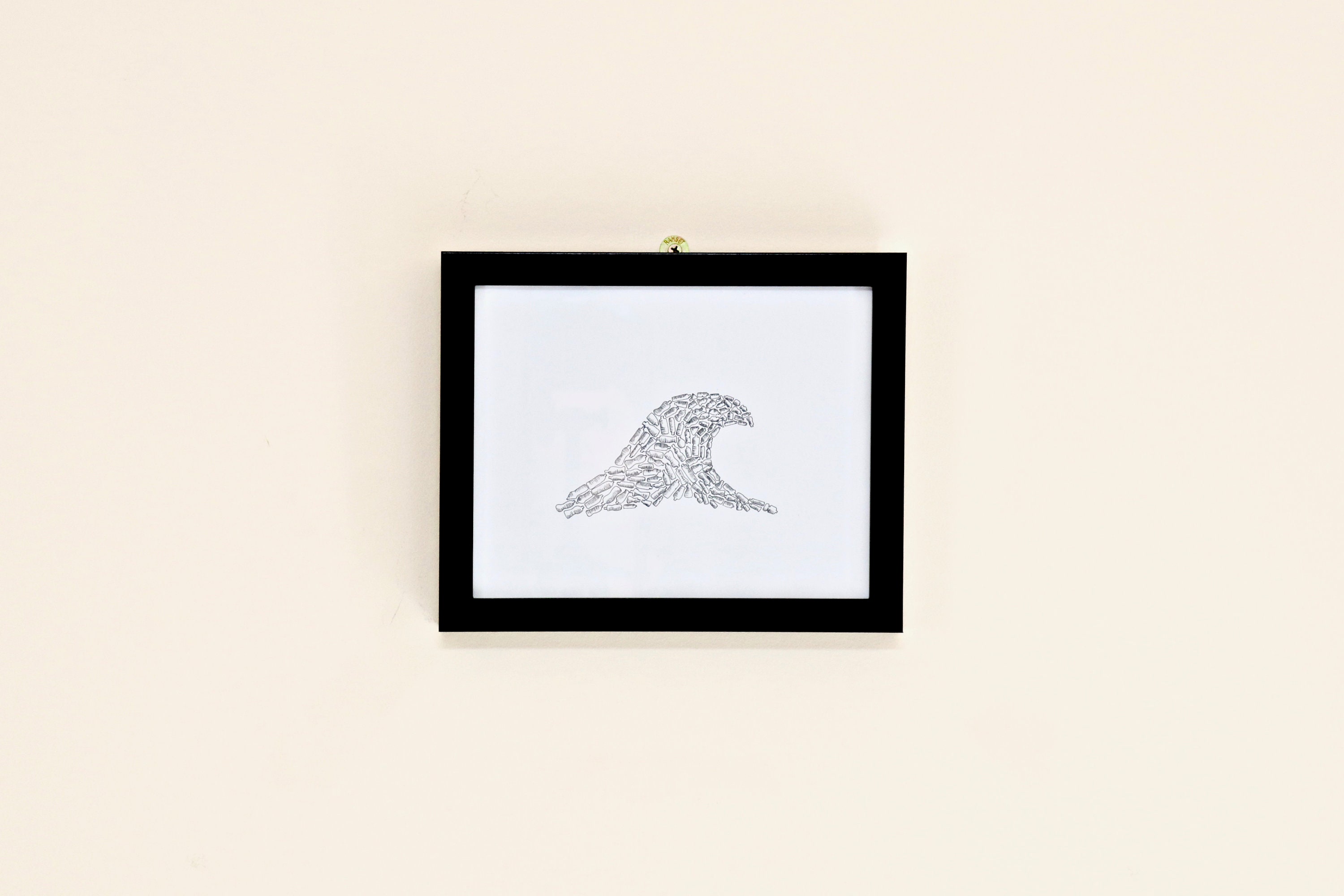 DIGITAL FILE plastic Wave Ink Drawing Printable - Etsy