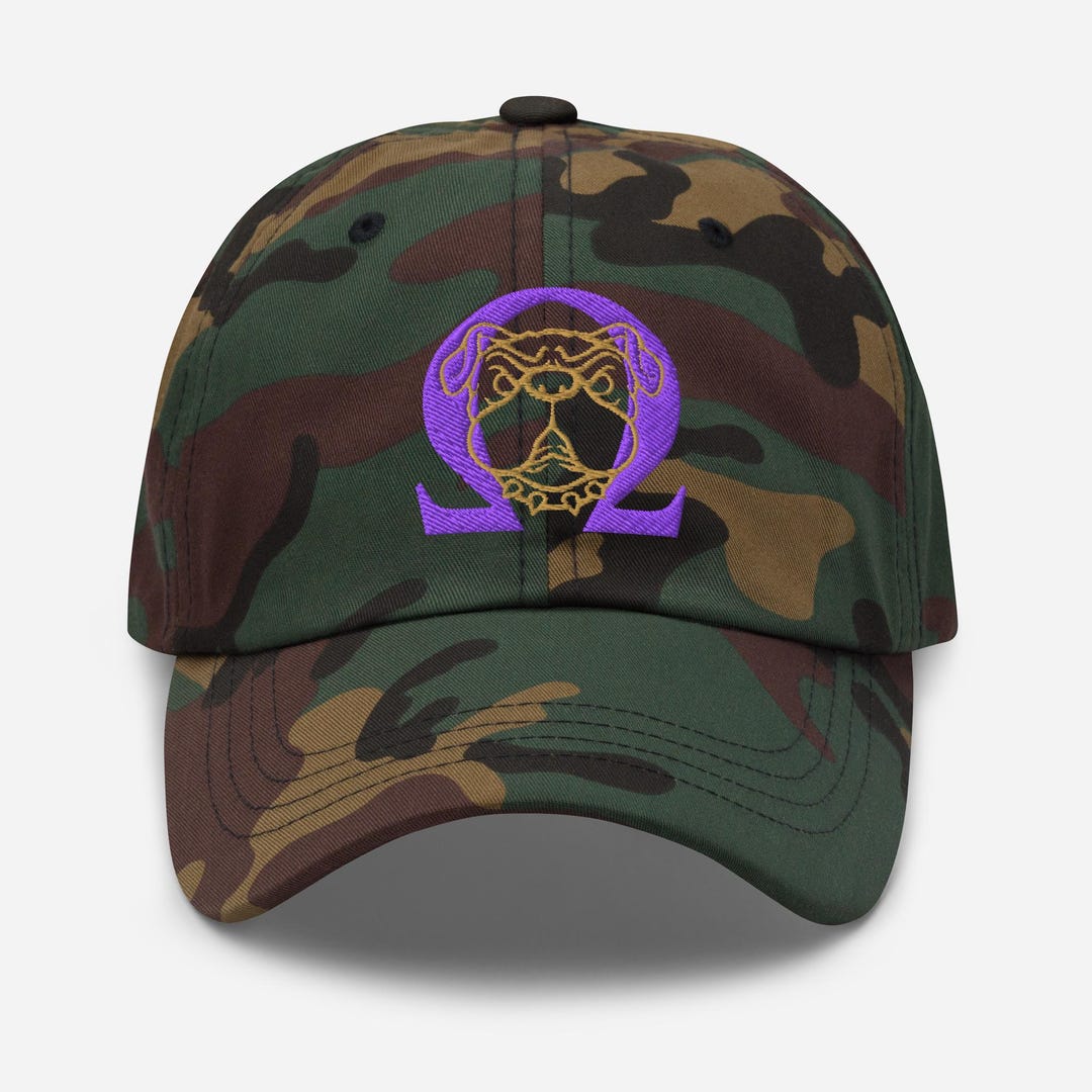 Omega Bulldog Baseball Cap | Omega Psi Phi Fraternity, Inc. Inspired ...