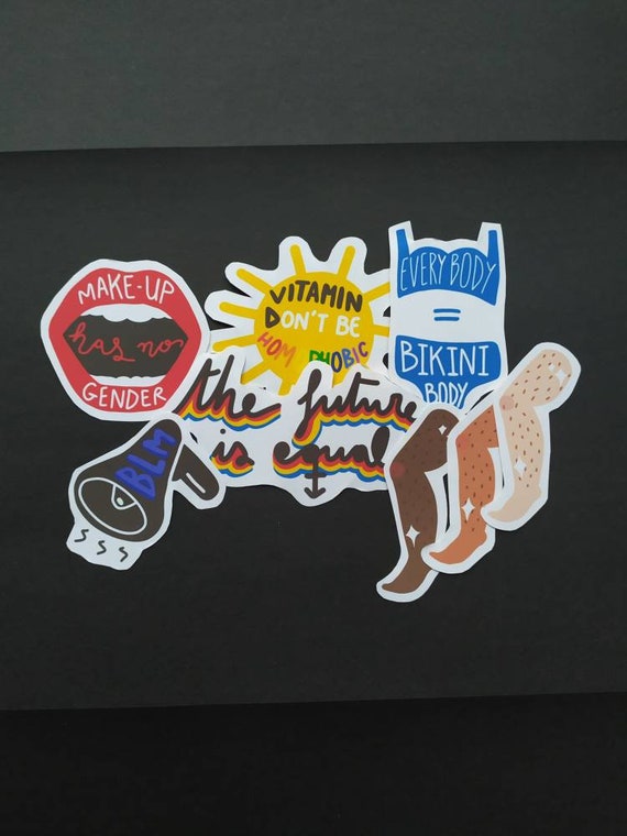 Equality II Sticker Set - Etsy