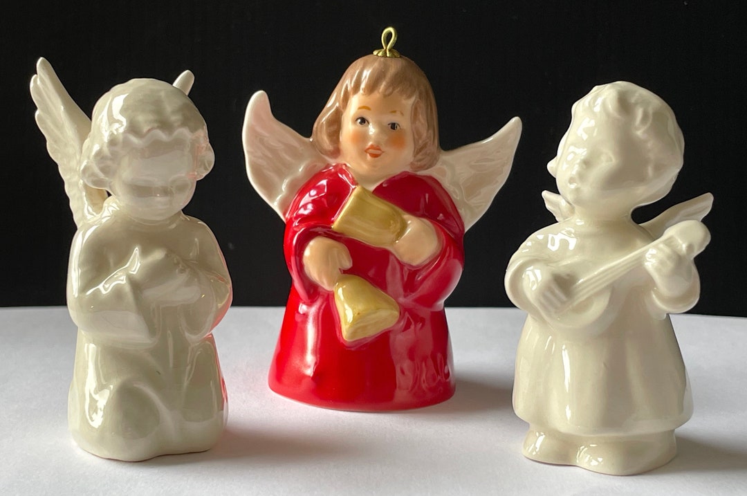 3 Goebel Petite Angel Figurines - Made in Germany - Etsy