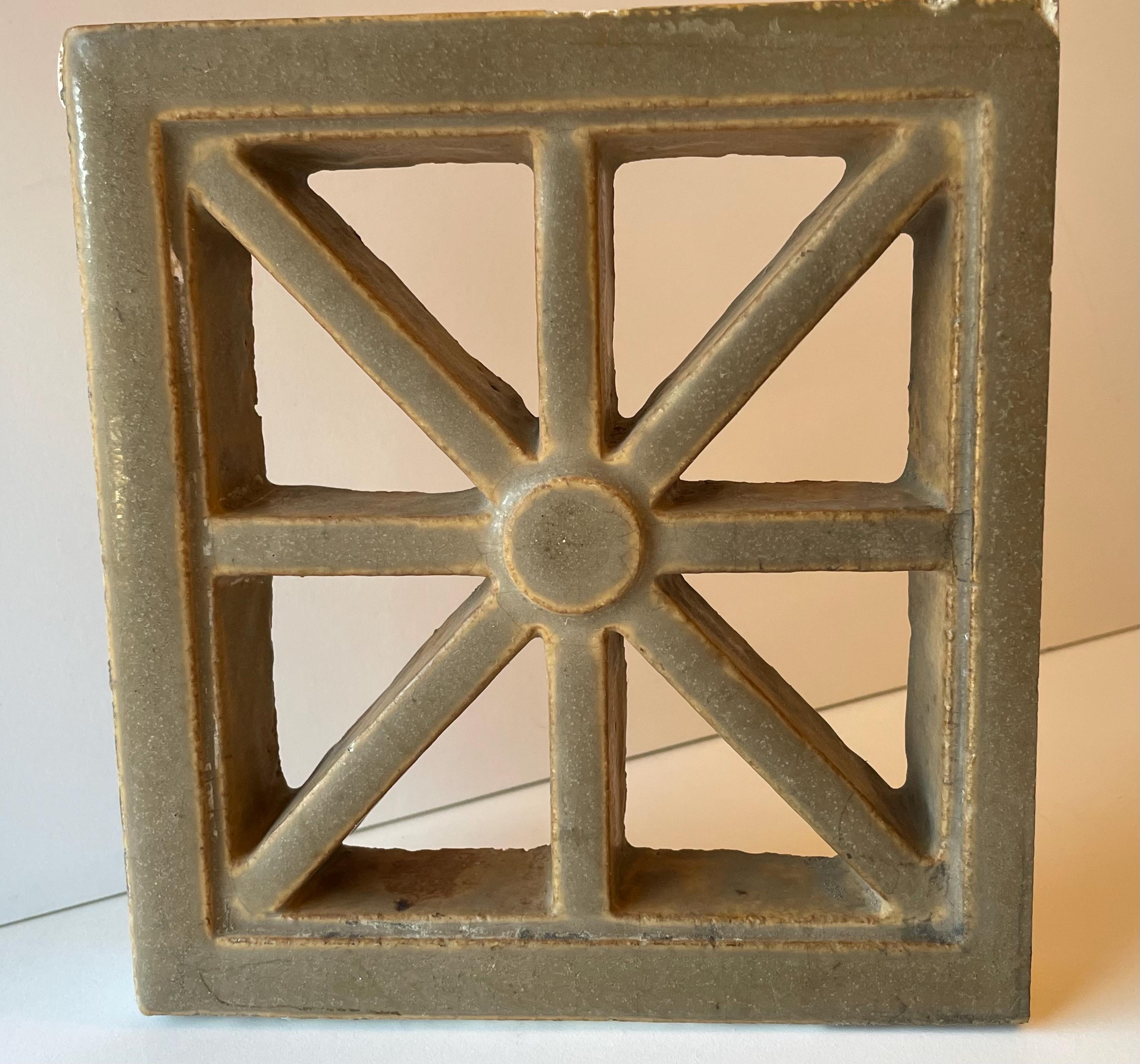 Rookwood 1950s Architectural Vent Tile - Etsy
