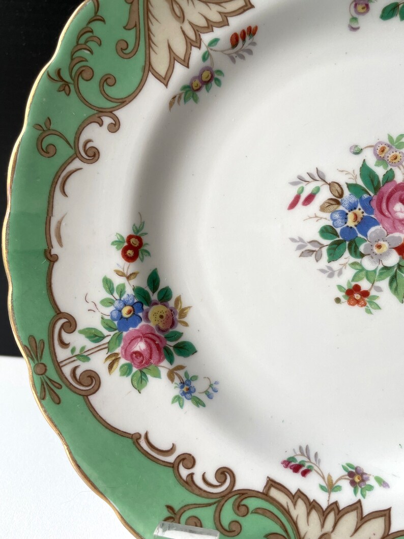 TUSCAN "blenheim" Pattern English Bone China 6 3/4" Tea Plate - Etsy