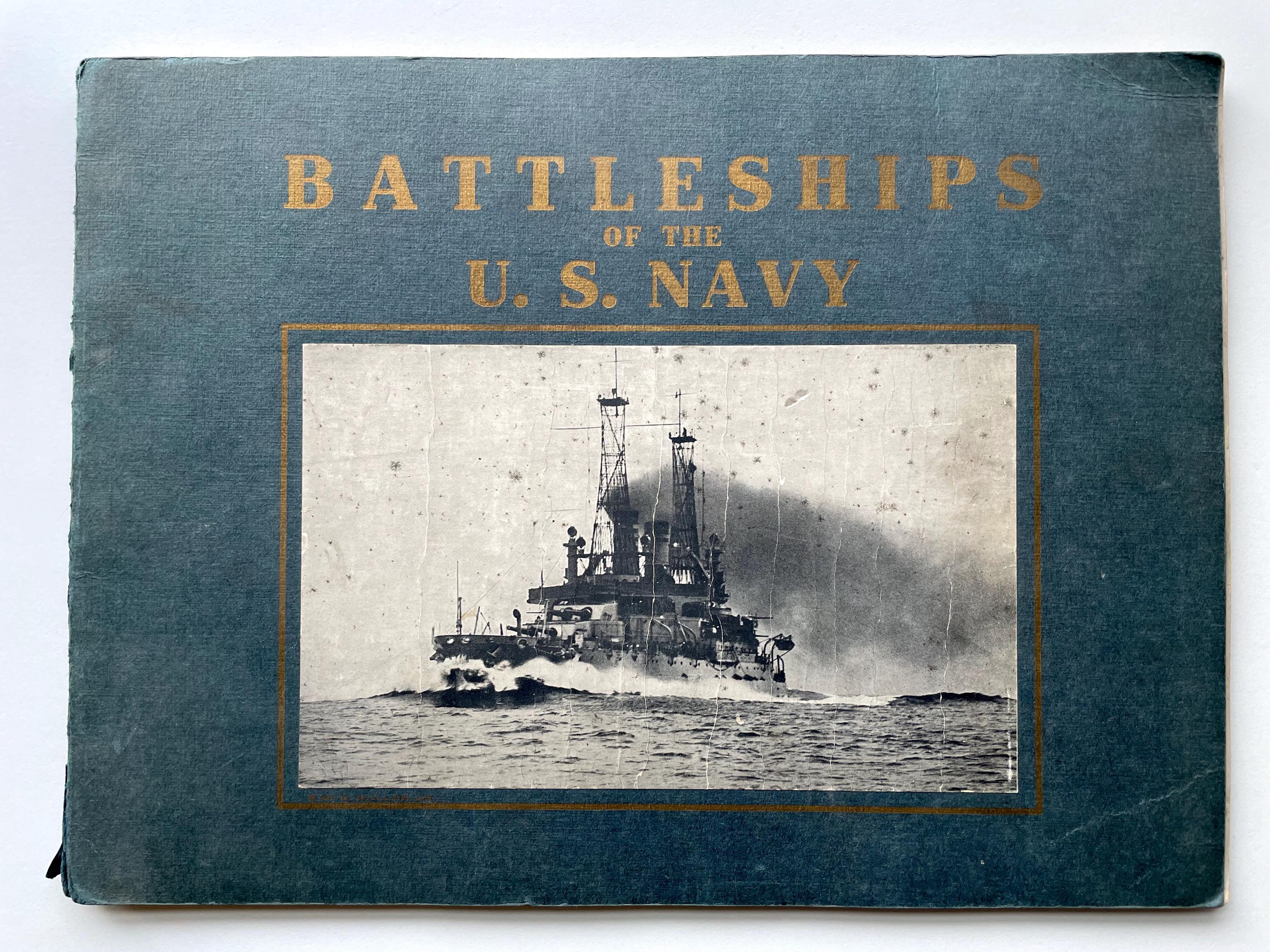 1912 battleships of the U.S. Navy Book - Etsy