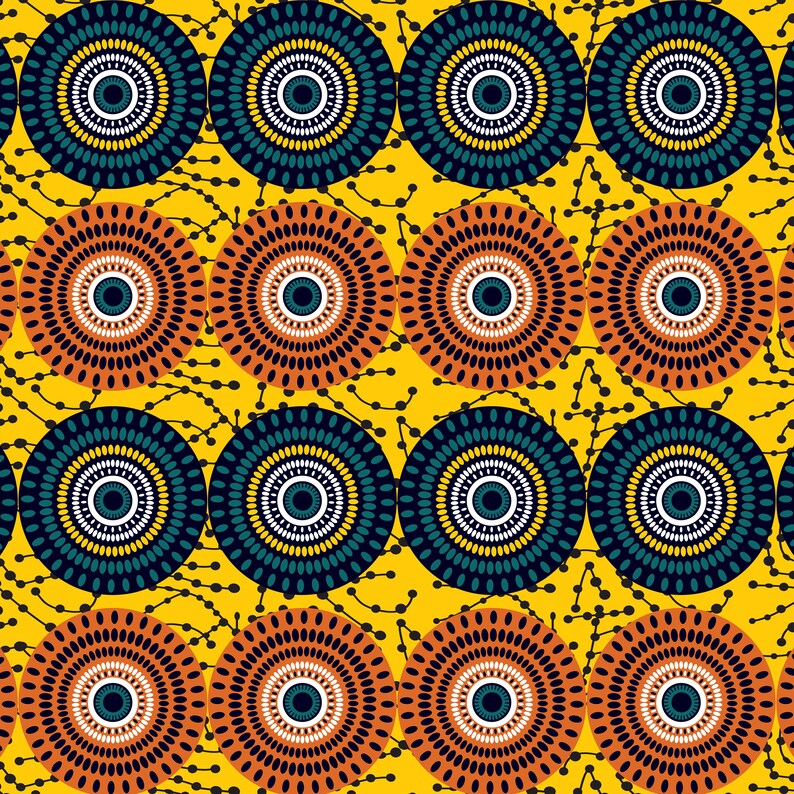 6 Hand Made African Digital Scrapbook Paper | African Background ...