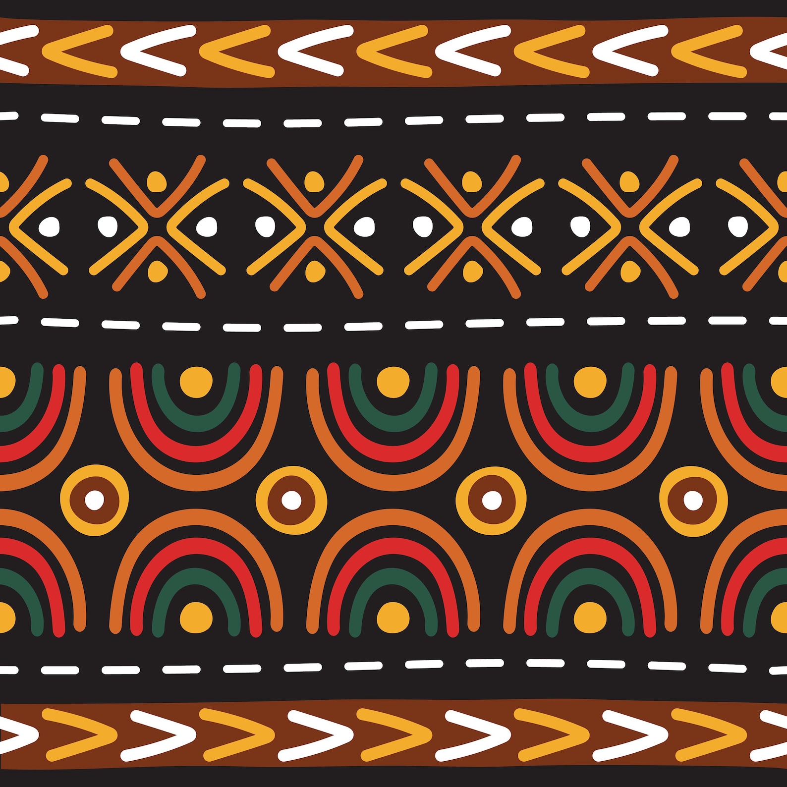 6 Hand Made African Digital Scrapbook Paper African - Etsy