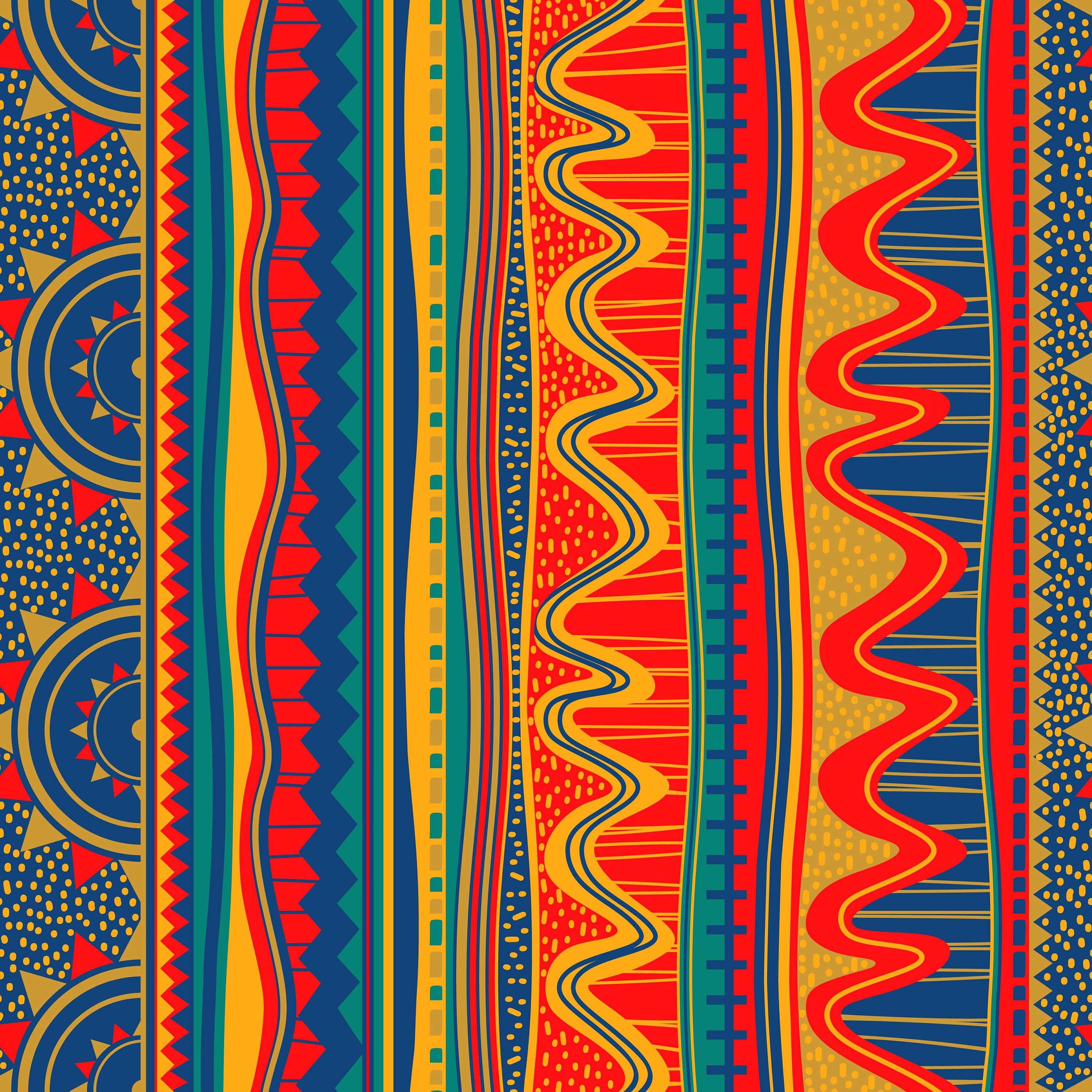 6 Hand Made African Digital Scrapbook Paper | African Background ...