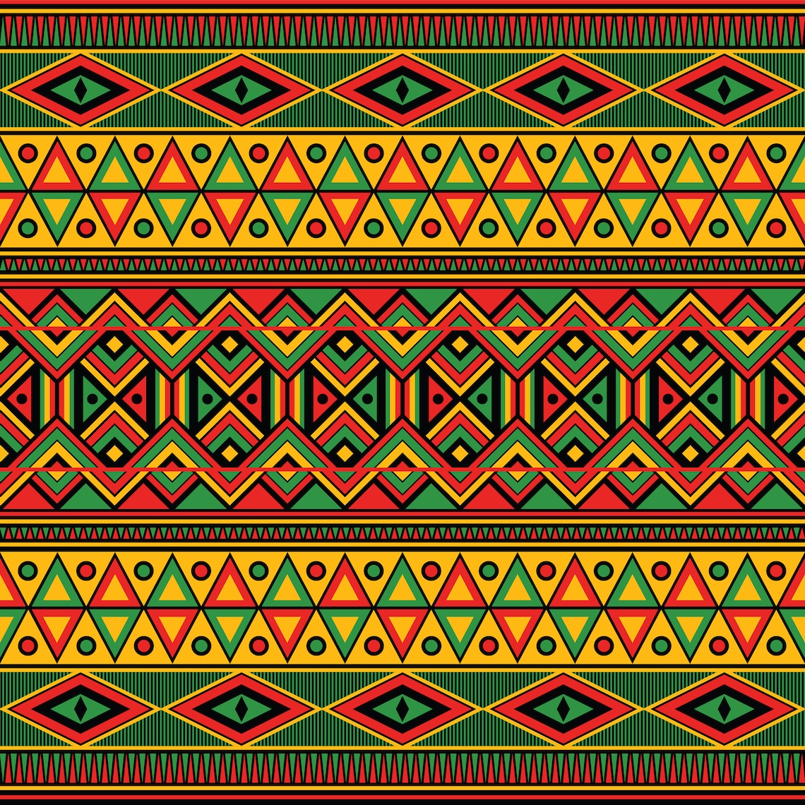 6 Hand Made African Digital Scrapbook Paper African - Etsy