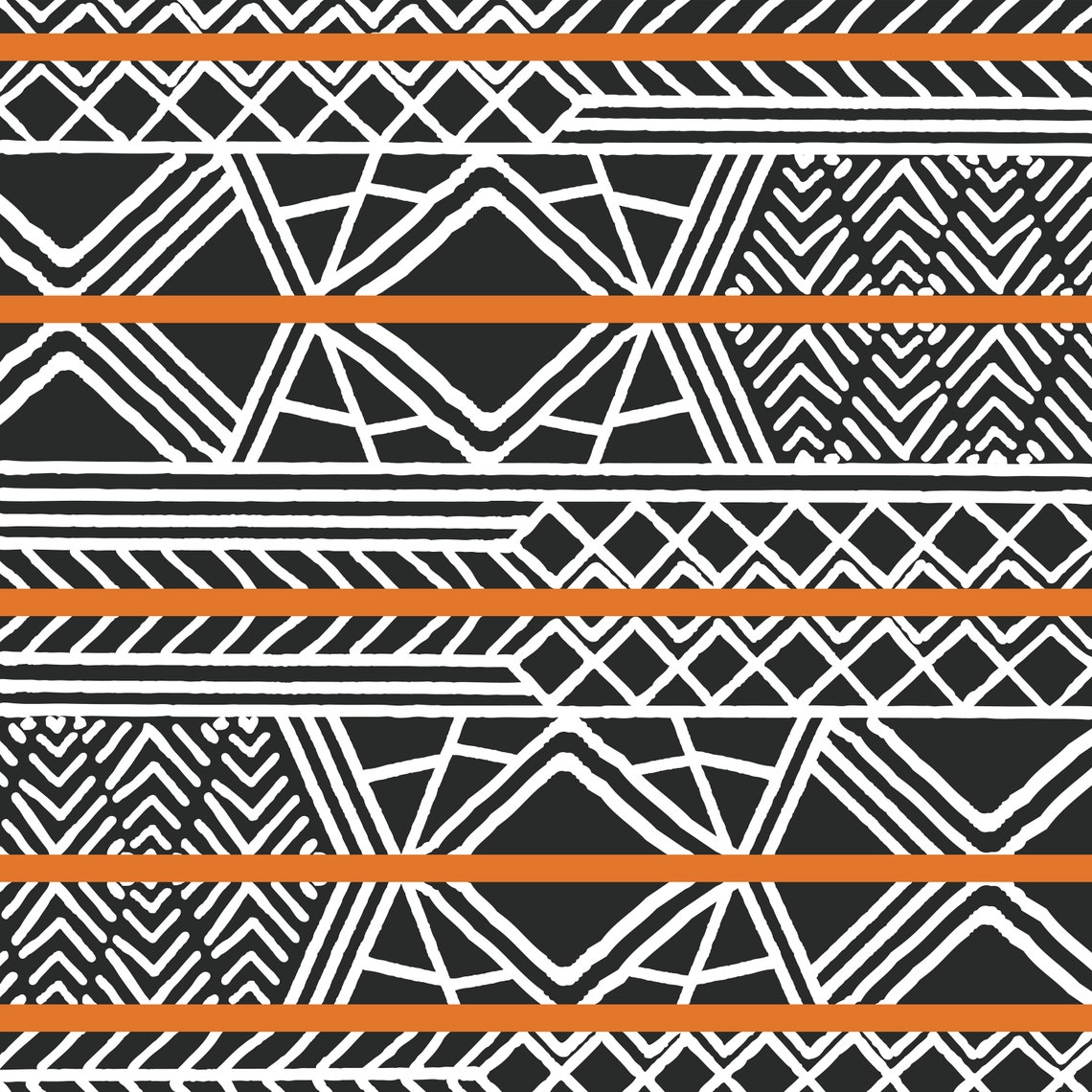 6 Hand Made African Digital Scrapbook Paper African - Etsy