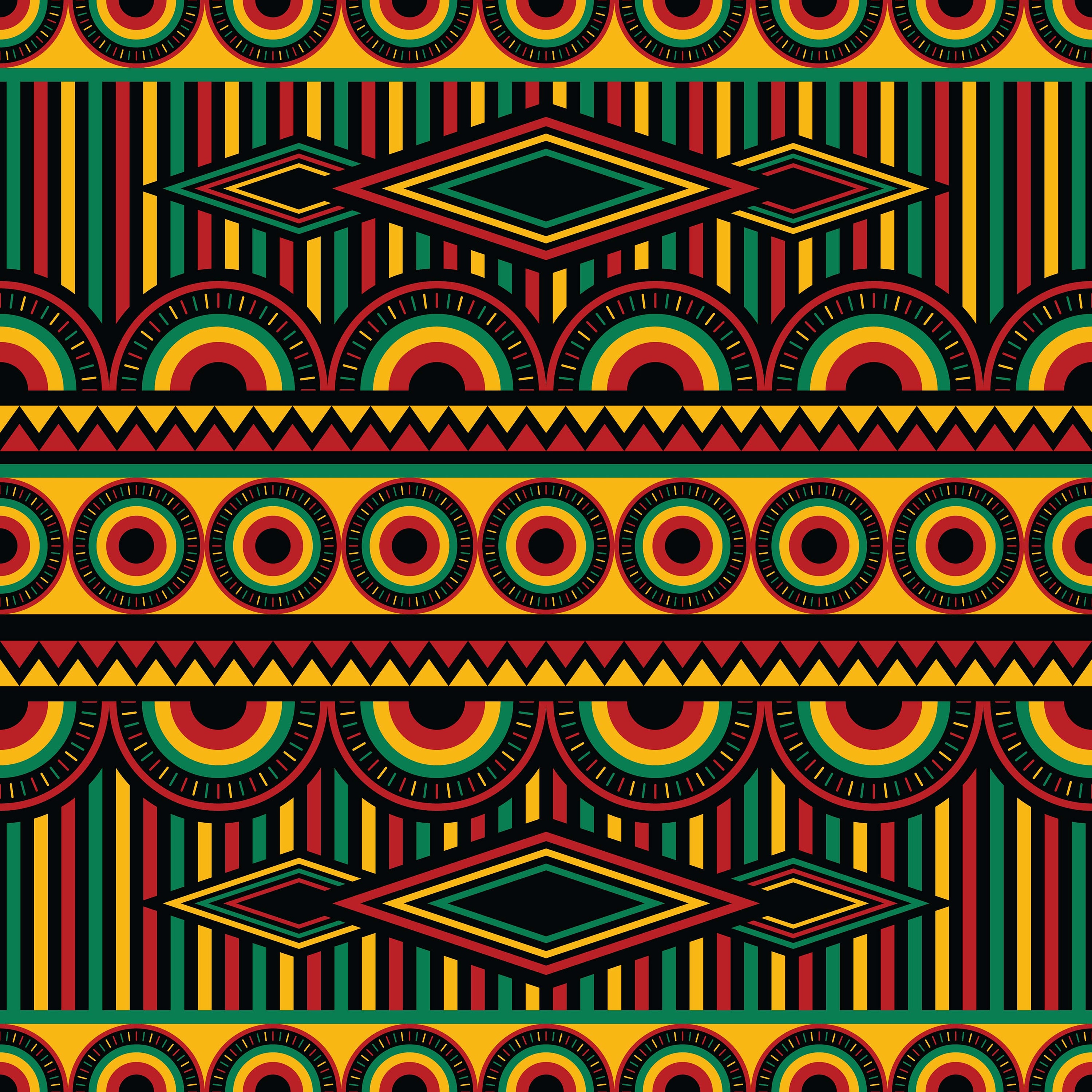 6 Hand Made African Digital Scrapbook Paper | African Background ...