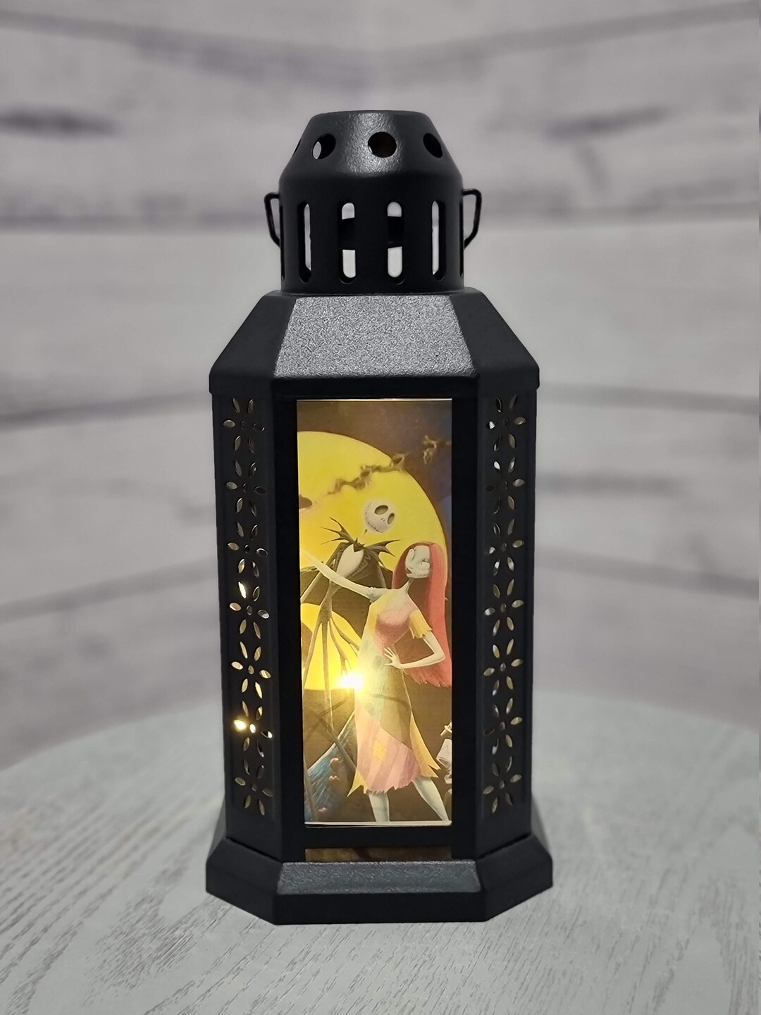 Nightmare Before Christmas Lantern/disney Nightlight/halloween Lantern ...
