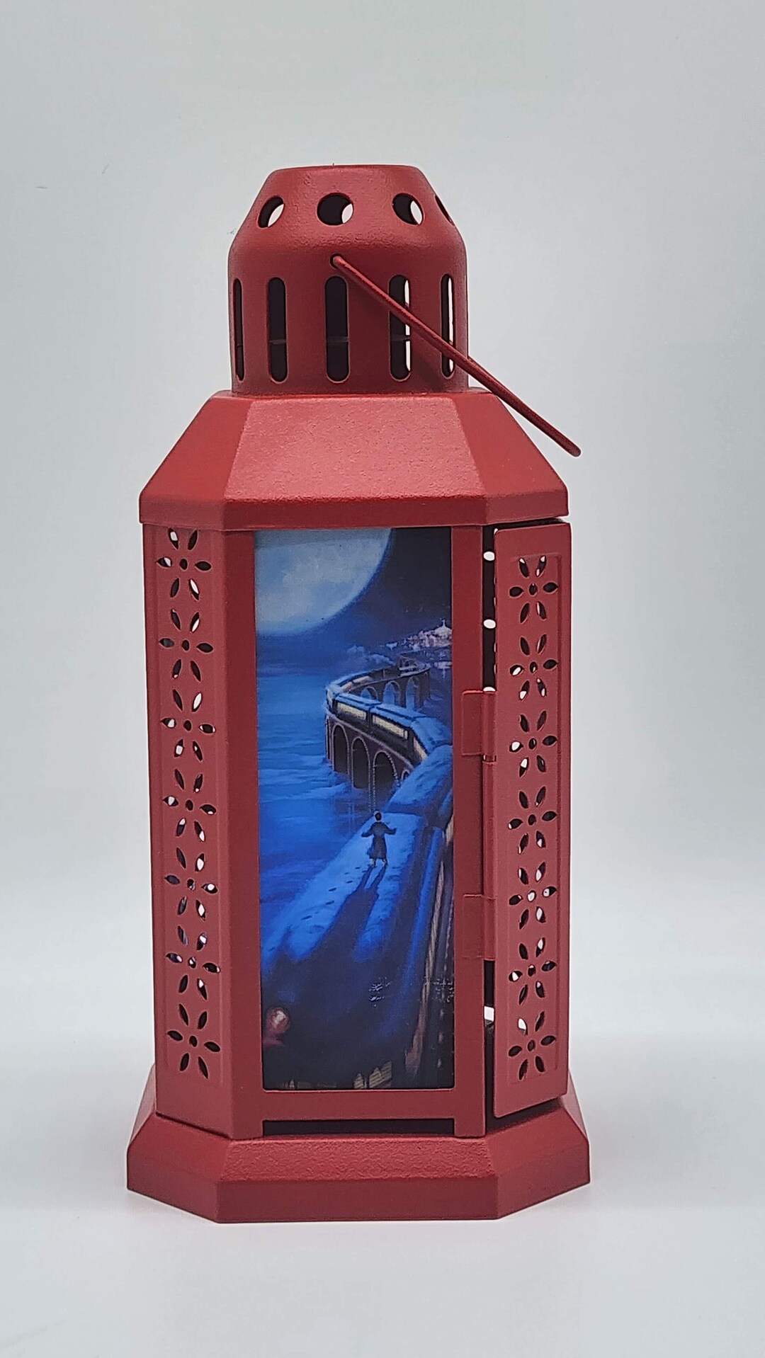 Polar Express Inspired Lantern Night Light Lamp Disney Princess Photo ...