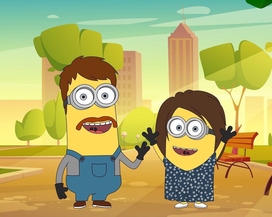 Minion Custom Portrait, - Etsy