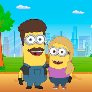 Minion Custom Portrait, - Etsy