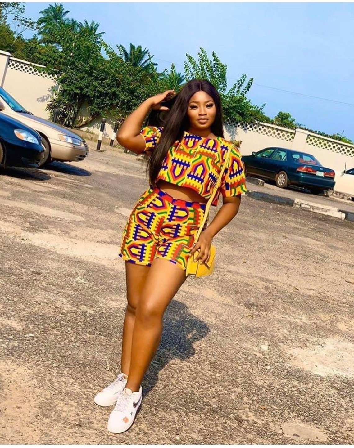 African Print Top And Shorts African Clothing Ankara Clothing Etsy