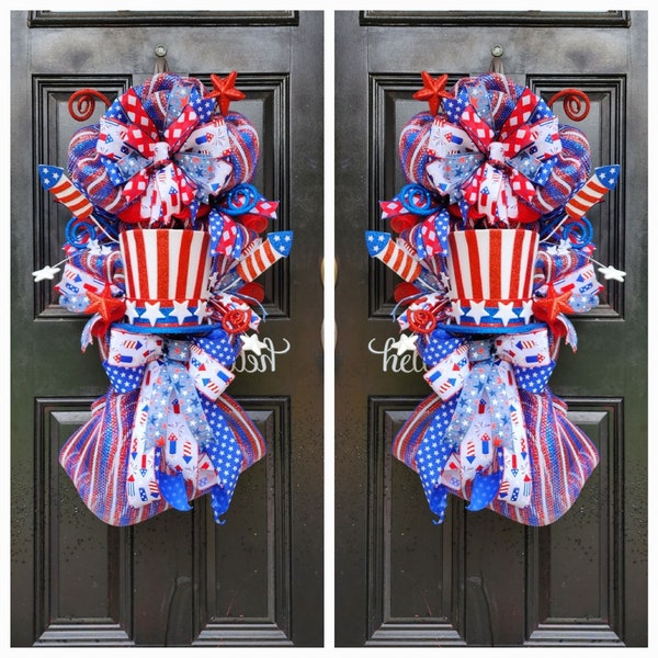 Front Door Swag - Etsy
