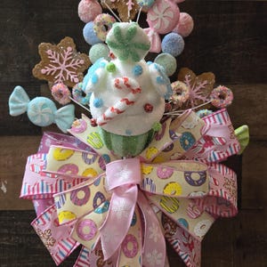 Candyland Tree Topper,christmas Sweets Tree Topper,extra Large,cookie ...