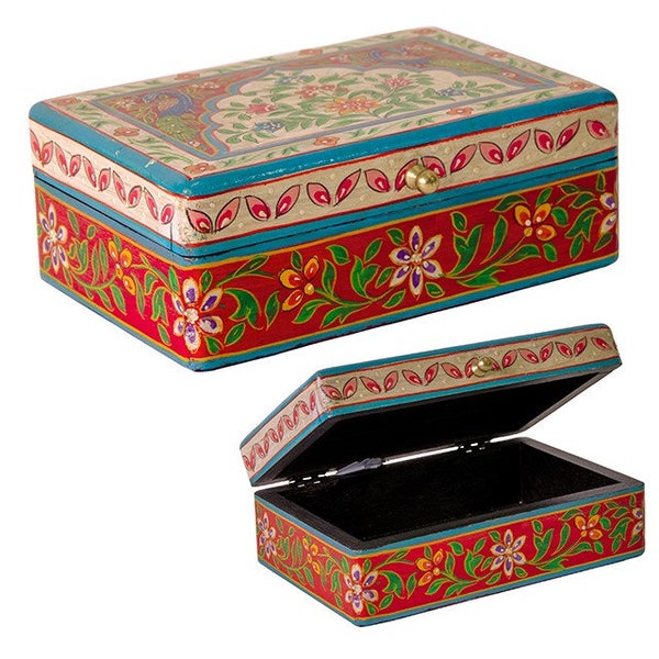 Hand Painted Box - Etsy