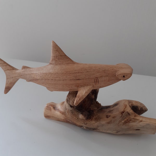 Wooden Shark - Etsy