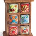 6 Drawer Ceramic Spice Chest, Handcrafted - Etsy