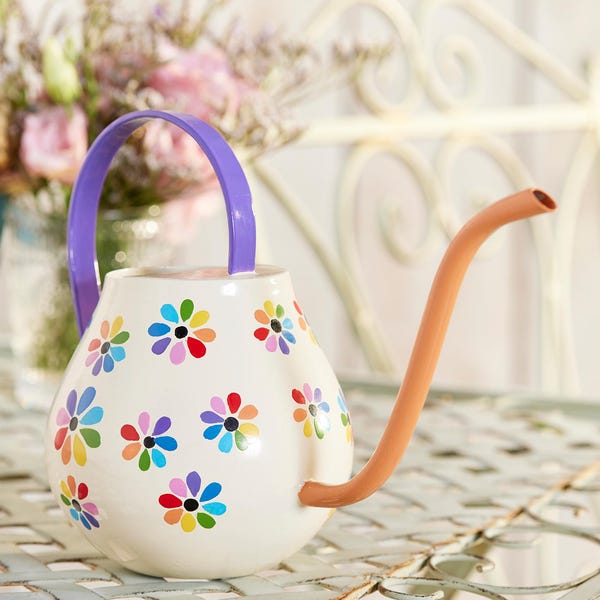 Painted Watering Can - Etsy