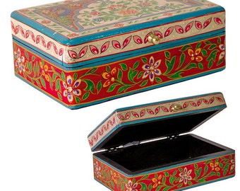 Hand Painted Box - Etsy