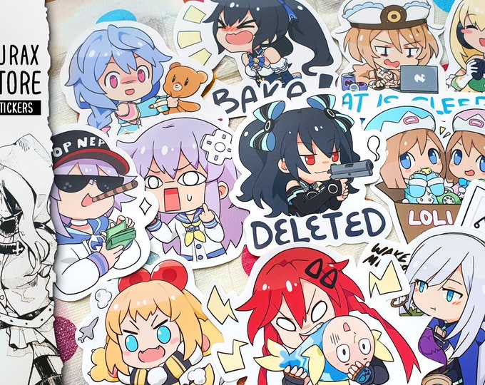 Hyperdimension Neptunia Meme Stickers - Etsy