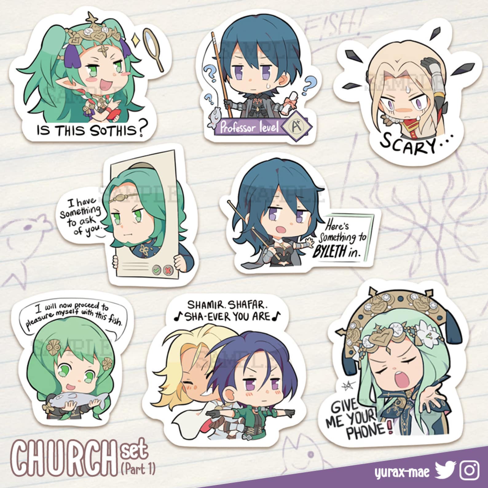 FE3H Meme Stickers - Etsy