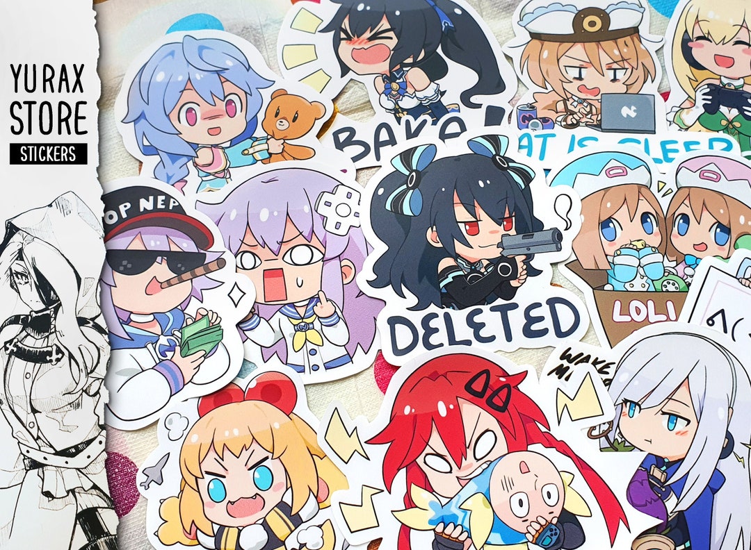 Hyperdimension Neptunia Meme Stickers - Etsy