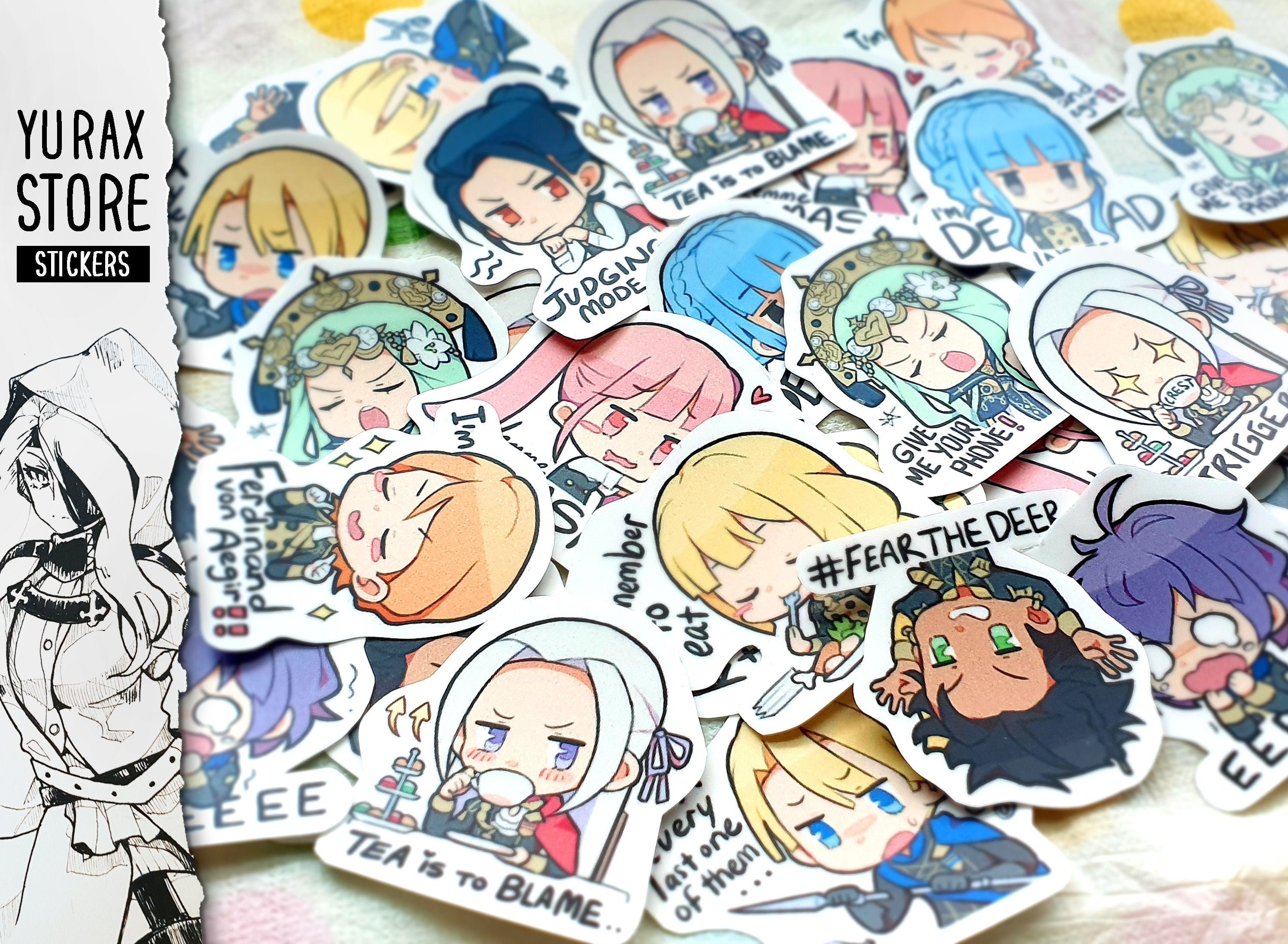 FE3H Meme Stickers - Etsy