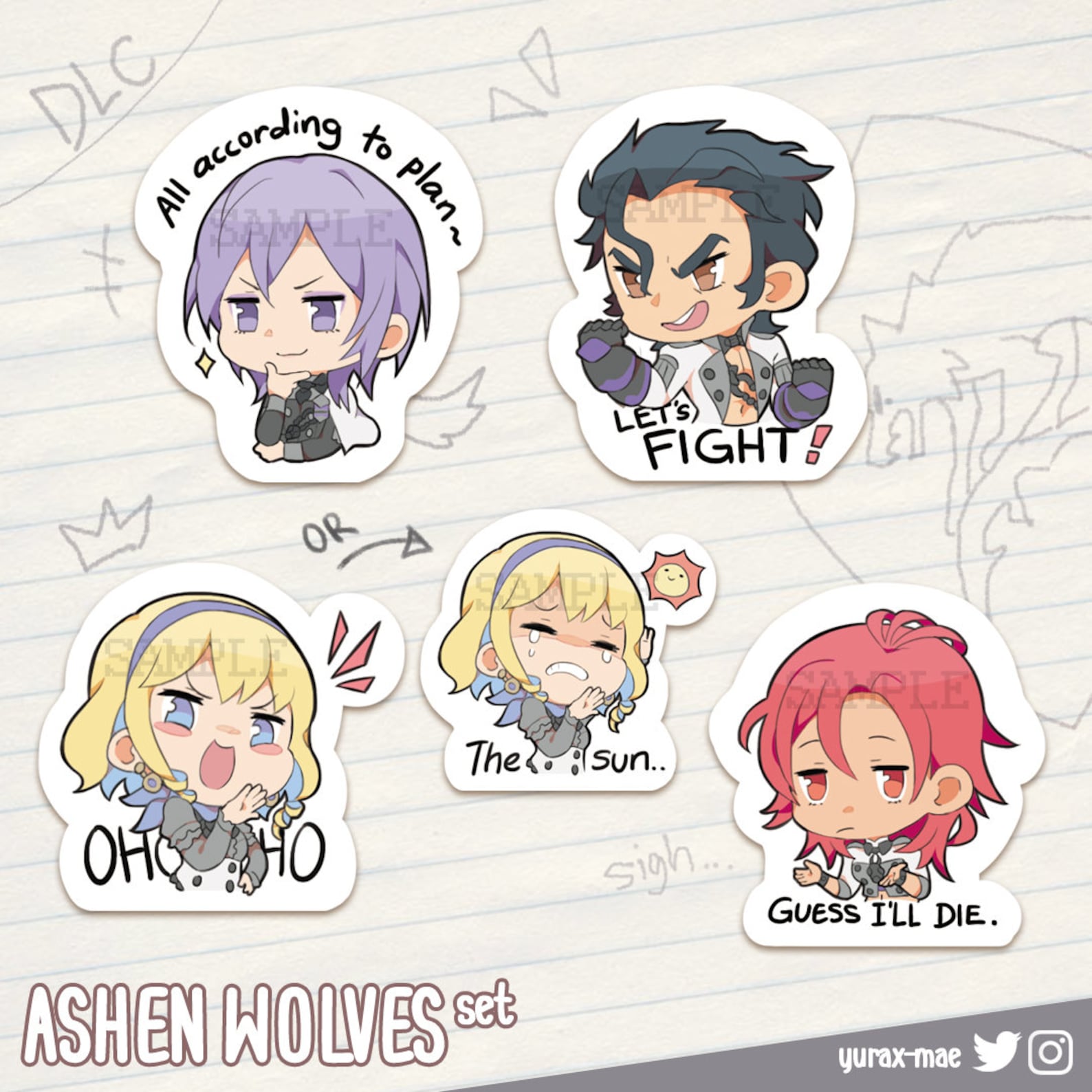 FE3H Meme Stickers - Etsy