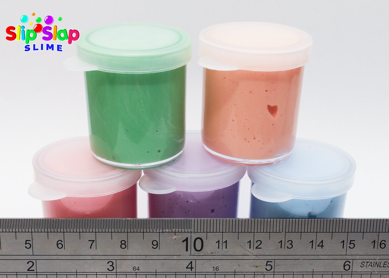 Birthday Slime Party Pack (5/10 Pack) | Pink Blue Orange Purple Green ...