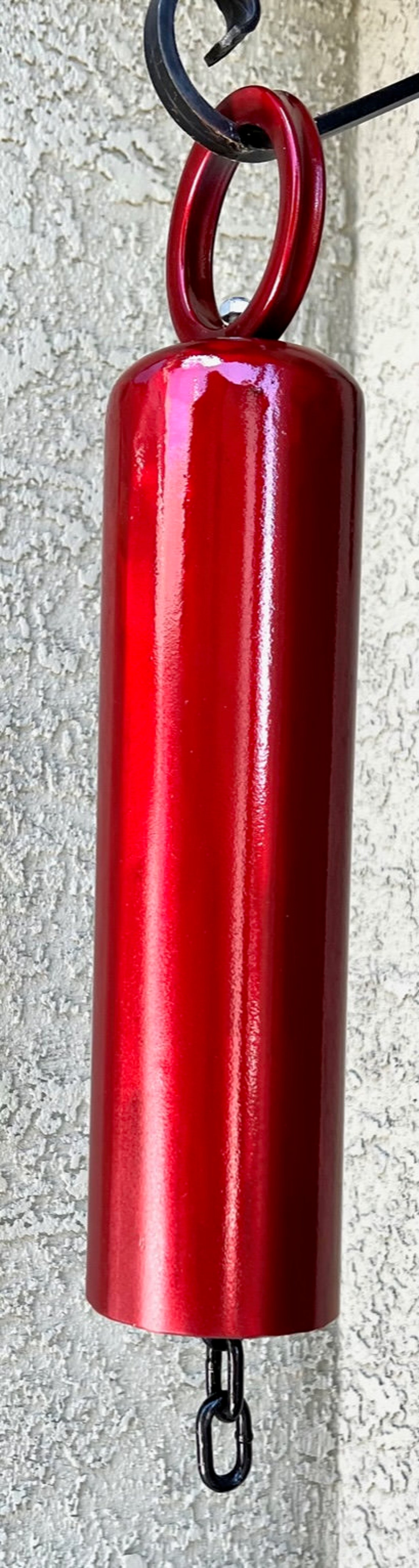 Steel Cylinder Bell Ranch Bell Dinner Bell Rustic Gong Entry Bell ...