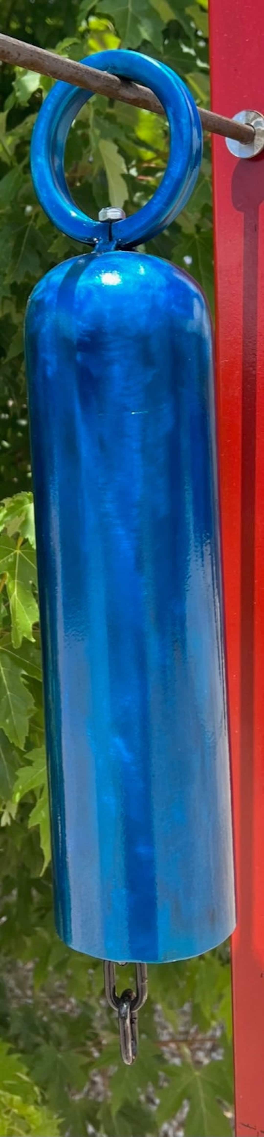 Steel Cylinder Bell Ranch Bell Dinner Bell Rustic Gong Entry Bell ...