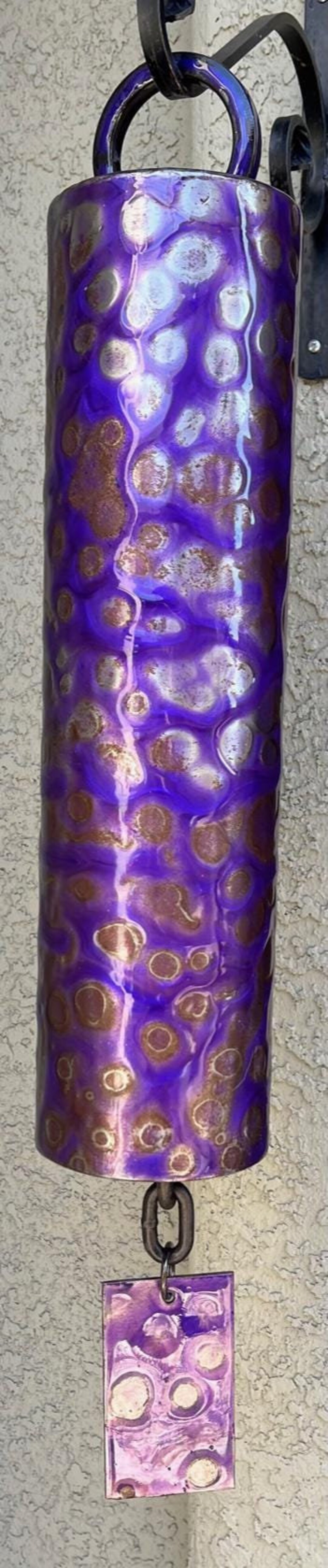 Steel Cylinder Bell Ranch Bell Dinner Bell Rustic Gong Entry Bell Wind ...