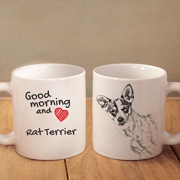 Black and White Rat Terrier - Etsy