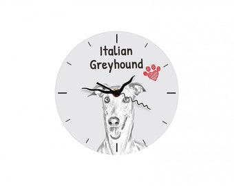 Greyhound Wall Clock - Etsy