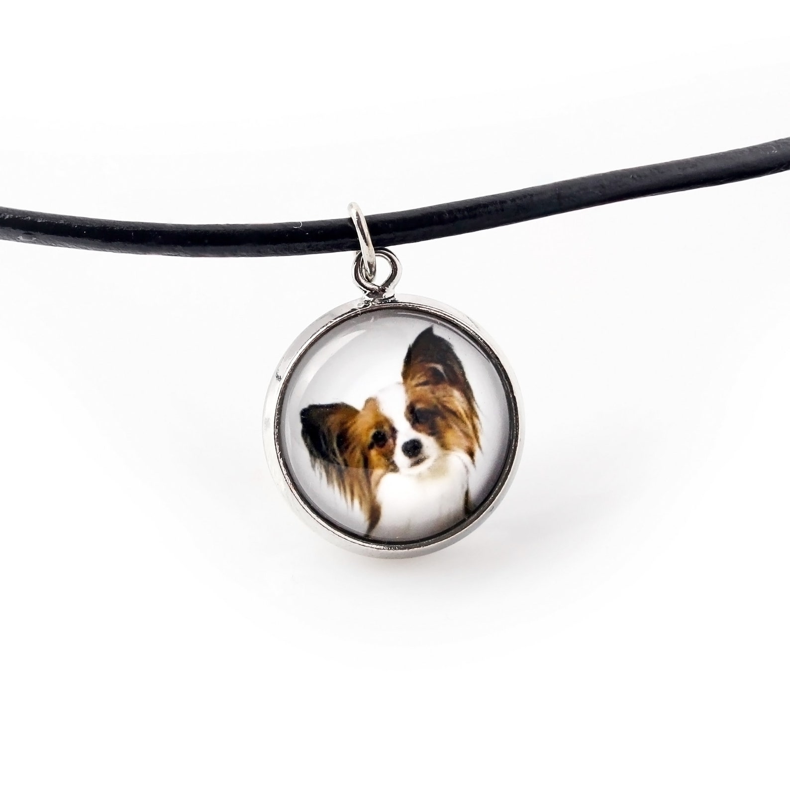 Papillon A Set of Jewelry in a Gift Box, Necklace and Earrings With a ...