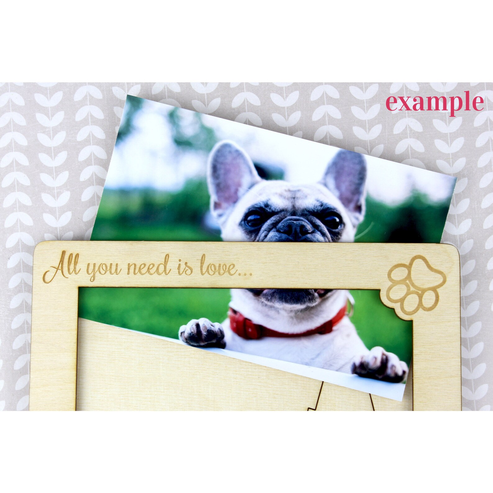 Welsh Corgi Cardigan Photo Frame, Engraved Frame, Custom Picture Frame ...