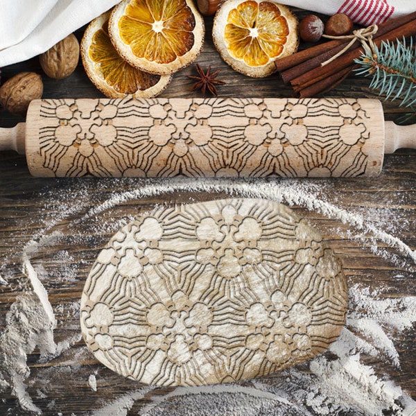Flower Rolling Pin - Etsy