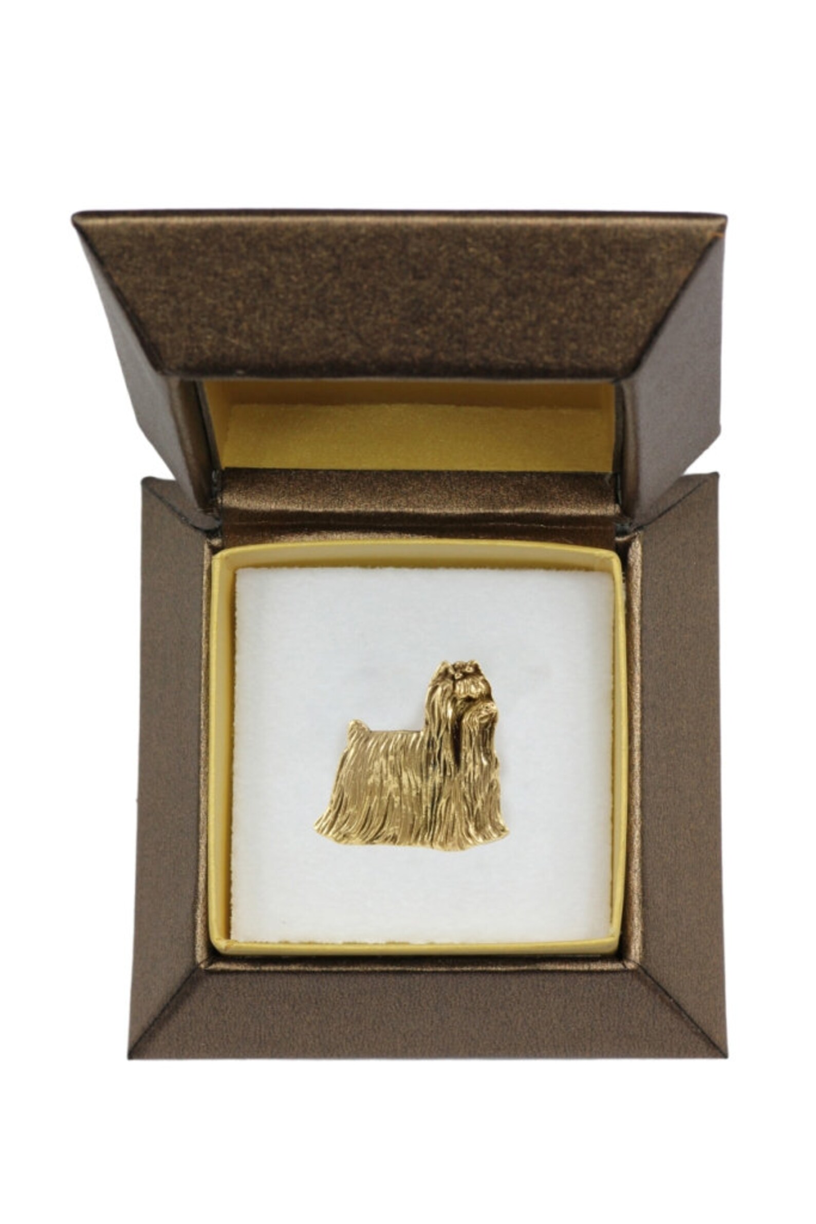 Shiz-tzu Body Pin Gold Plated Brooch Elegant Dog Lover - Etsy