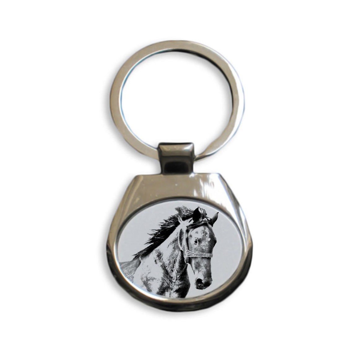 Mustang Keyring Keychain With a Horse Key Ring Metal Key - Etsy UK