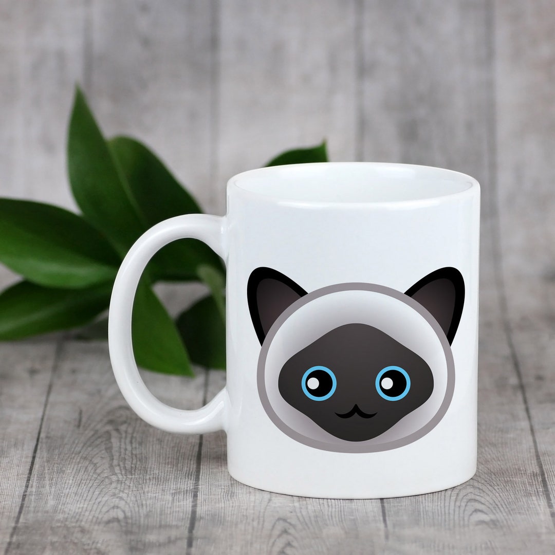 Himalayan a Cup With My Cat, a Ceramic Mug for Cat Lovers. Cute ...