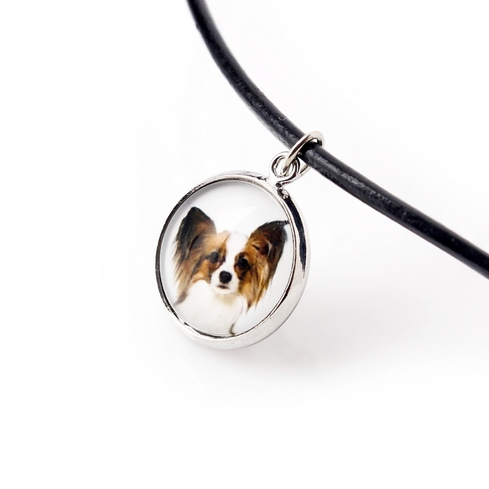 Papillon A Set of Jewelry in a Gift Box, Necklace and Earrings With a ...
