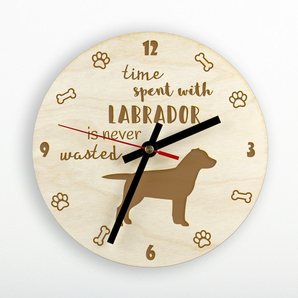 Dog Clock - Etsy