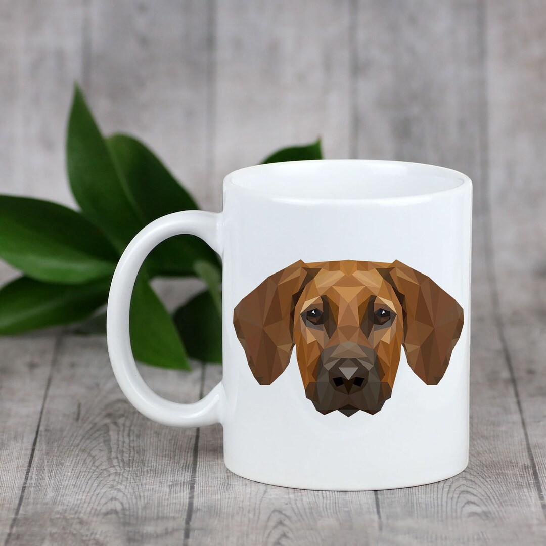 Rhodesian Ridgeback Enjoying a Cup With My Pup, a Ceramic Mug for Dog ...