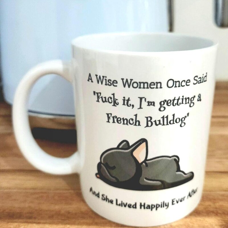 Bulldog Pottery Mug - Etsy