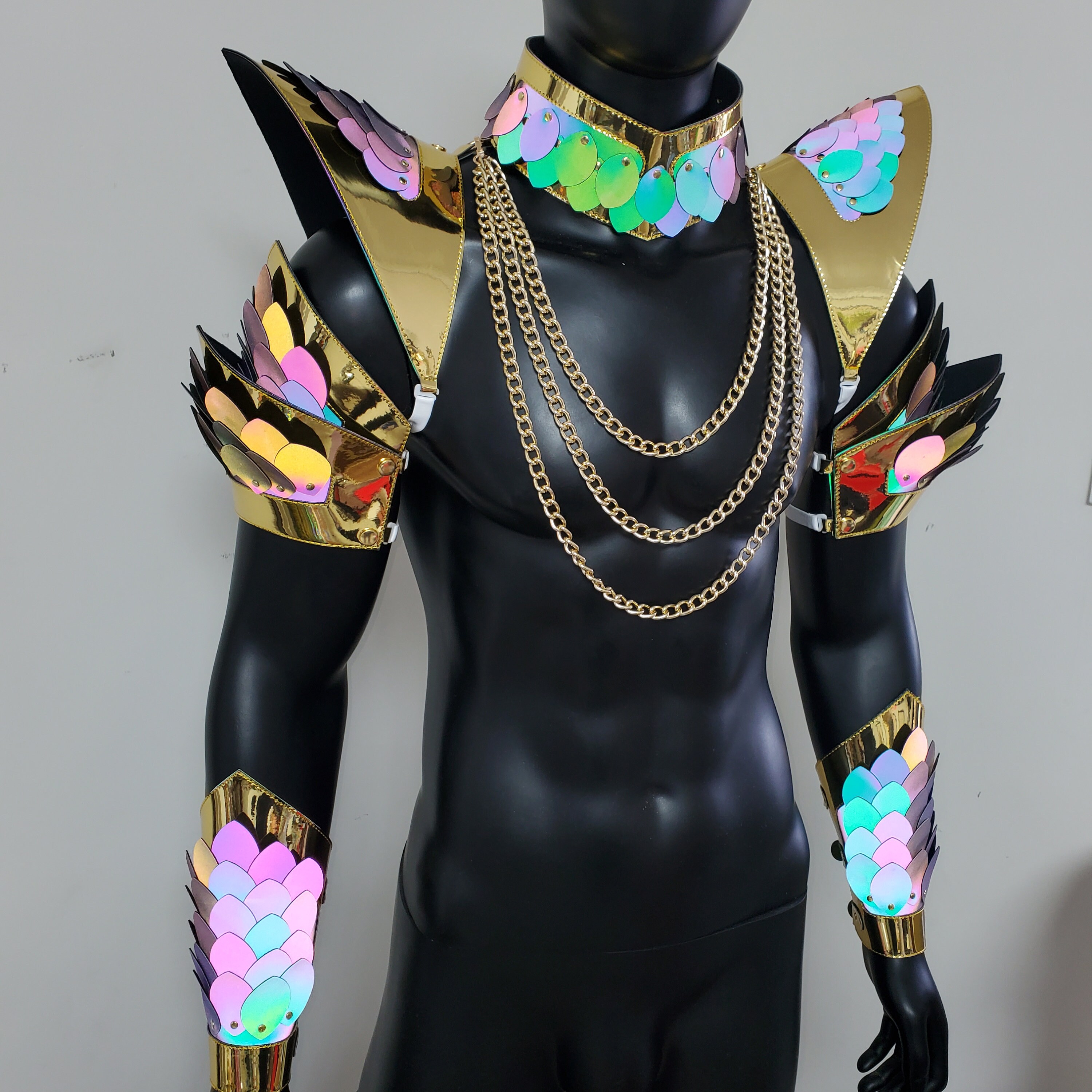 Rave Shoulder Pads - Etsy